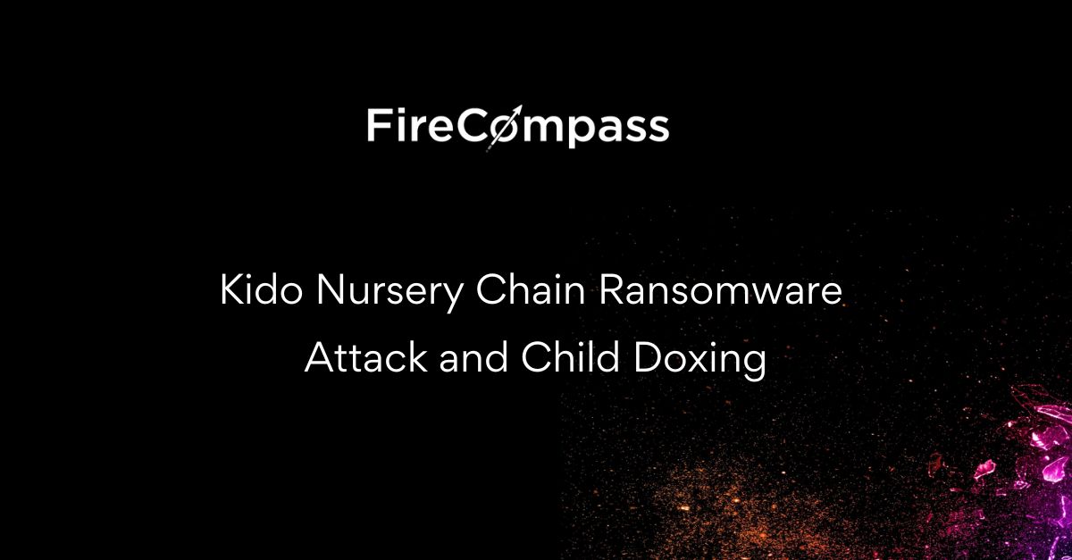 Ransomware Hits Kido Nursery: Child Data Exposed in 2025 Attack