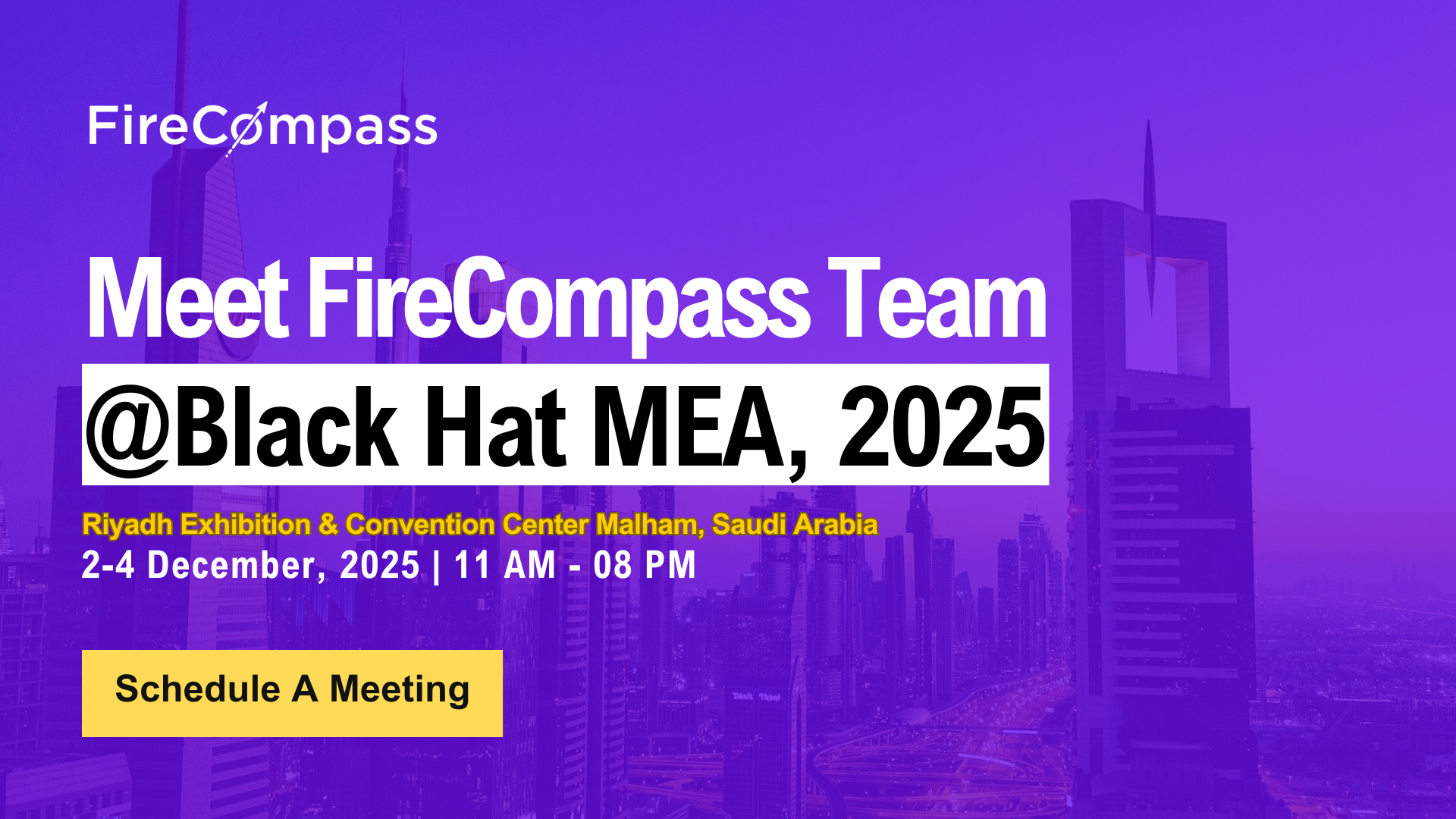 FireCompass At Black Hat MEA 2025 | FireCompass