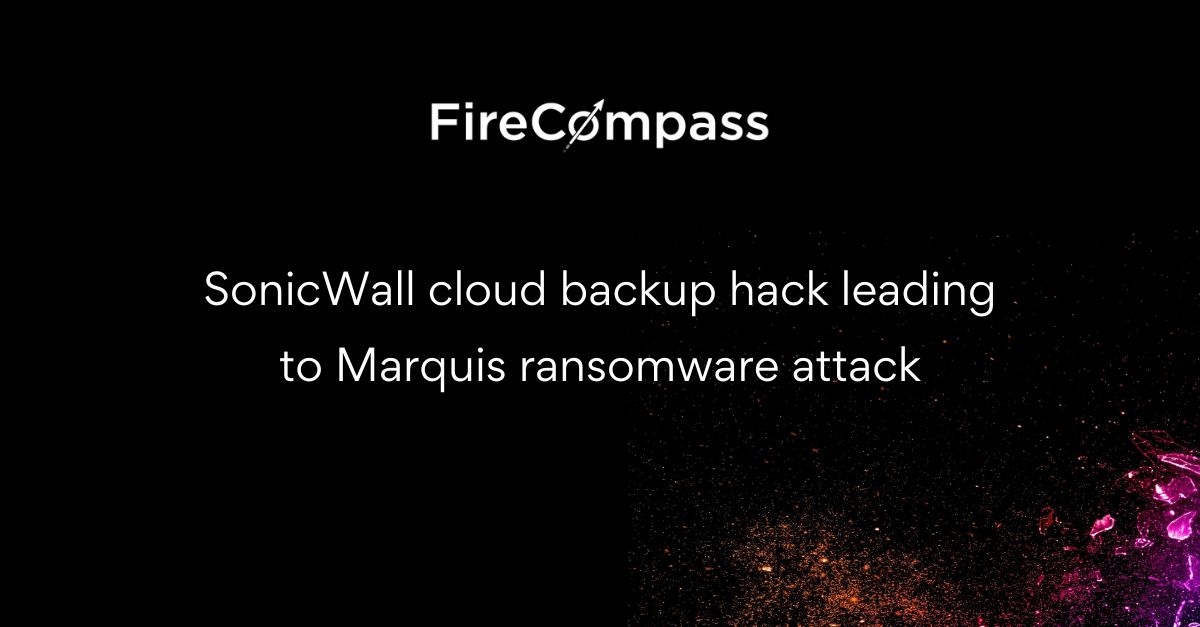 SonicWall Breach Sparks Ransomware Attack